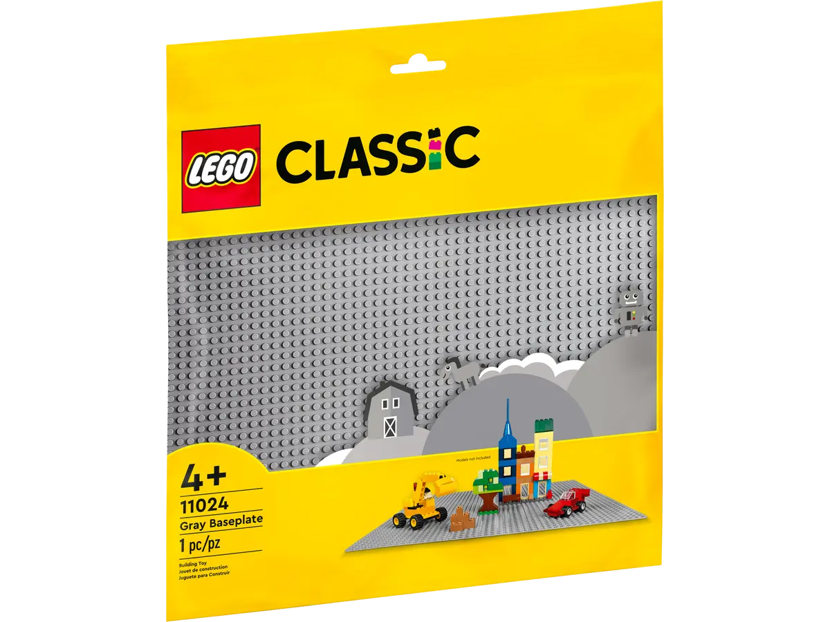 Lego Classic | Grey Baseplate – Modern Natural Baby