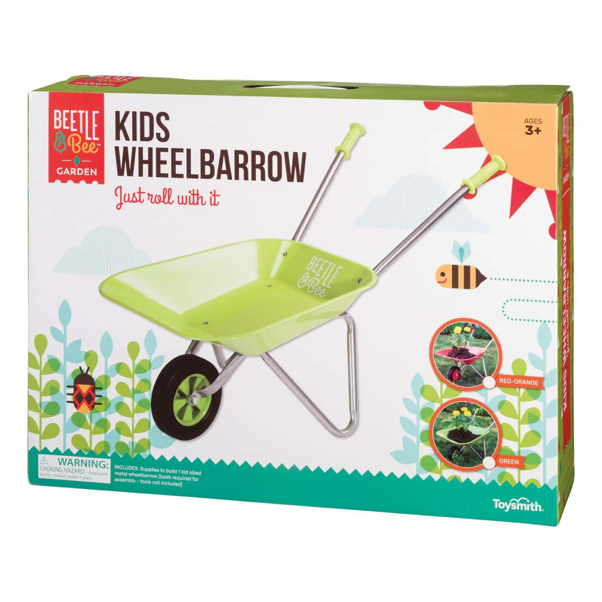 Beetle & Bee Kids Wheelbarrow – Modern Natural Baby