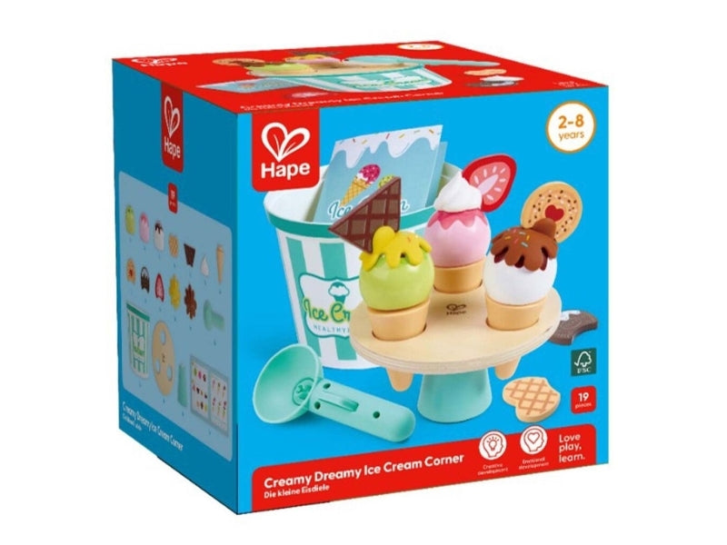 Hape Scoop and Serve Ice Cream Set – Modern Natural Baby