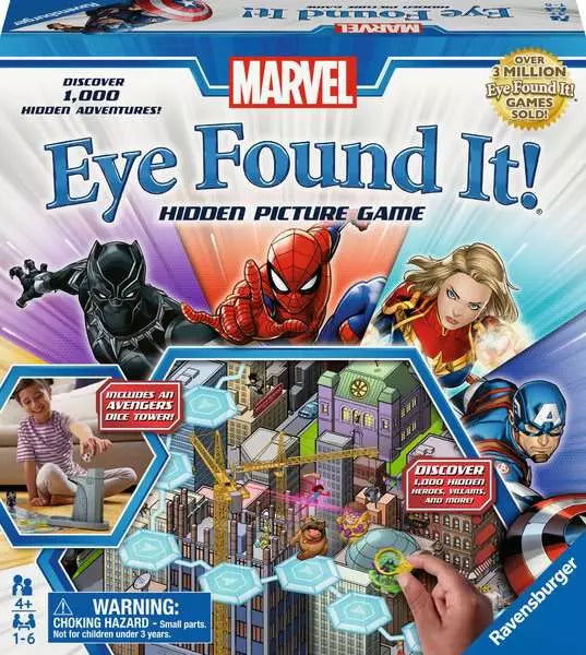 Ravensburger Marvel Eye Found It! Hidden Picture Game – Modern Natural Baby