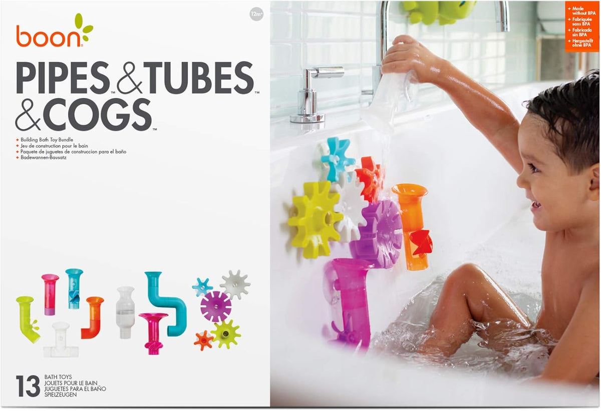 Boon Bundle Pipes, Cogs, and Tubes – Modern Natural Baby