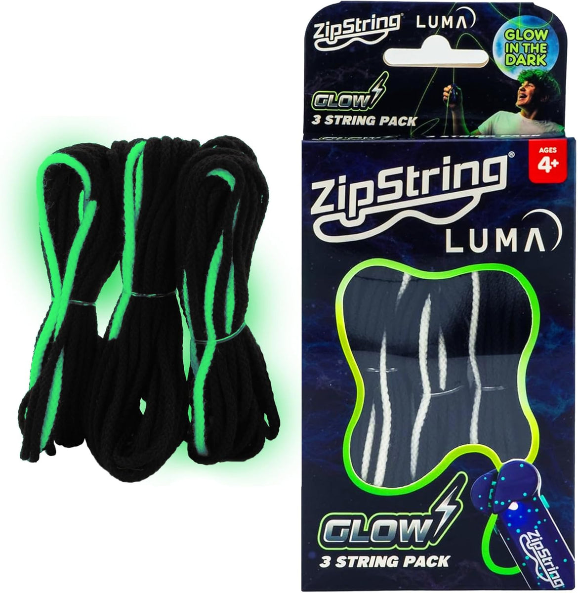 ZipString 3 String Pack | Luma Lightning – Modern Natural Baby