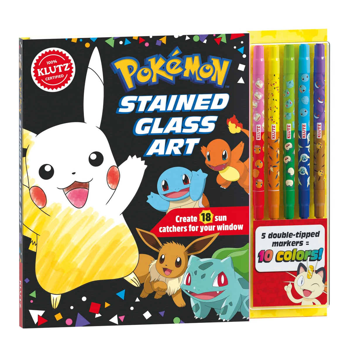 KLUTZ Pokémon Stained Glass Kit – Modern Natural Baby