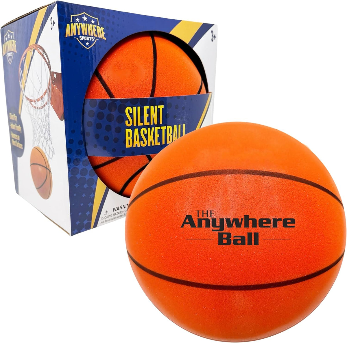 Anywhere Ball | Silent Basketball – Modern Natural Baby
