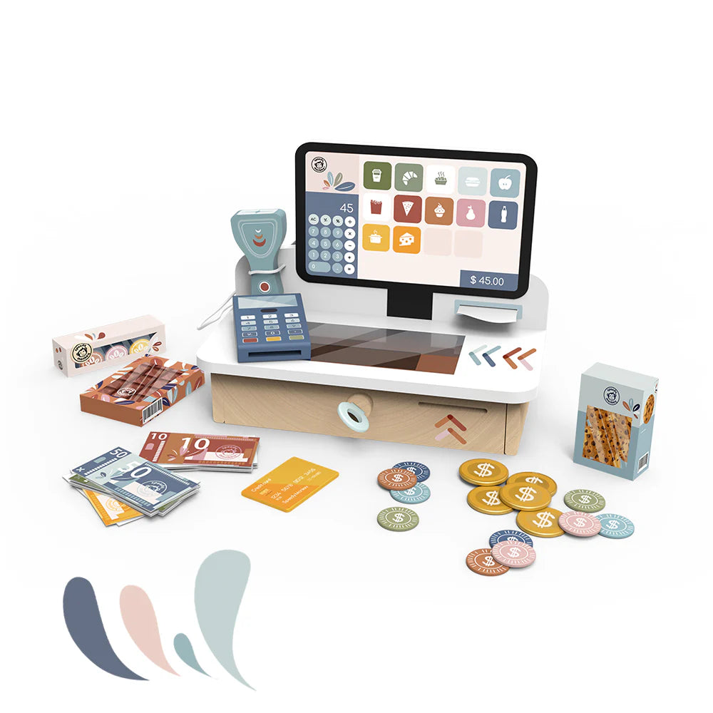 Speedy Monkey Cash Register – Modern Natural Baby