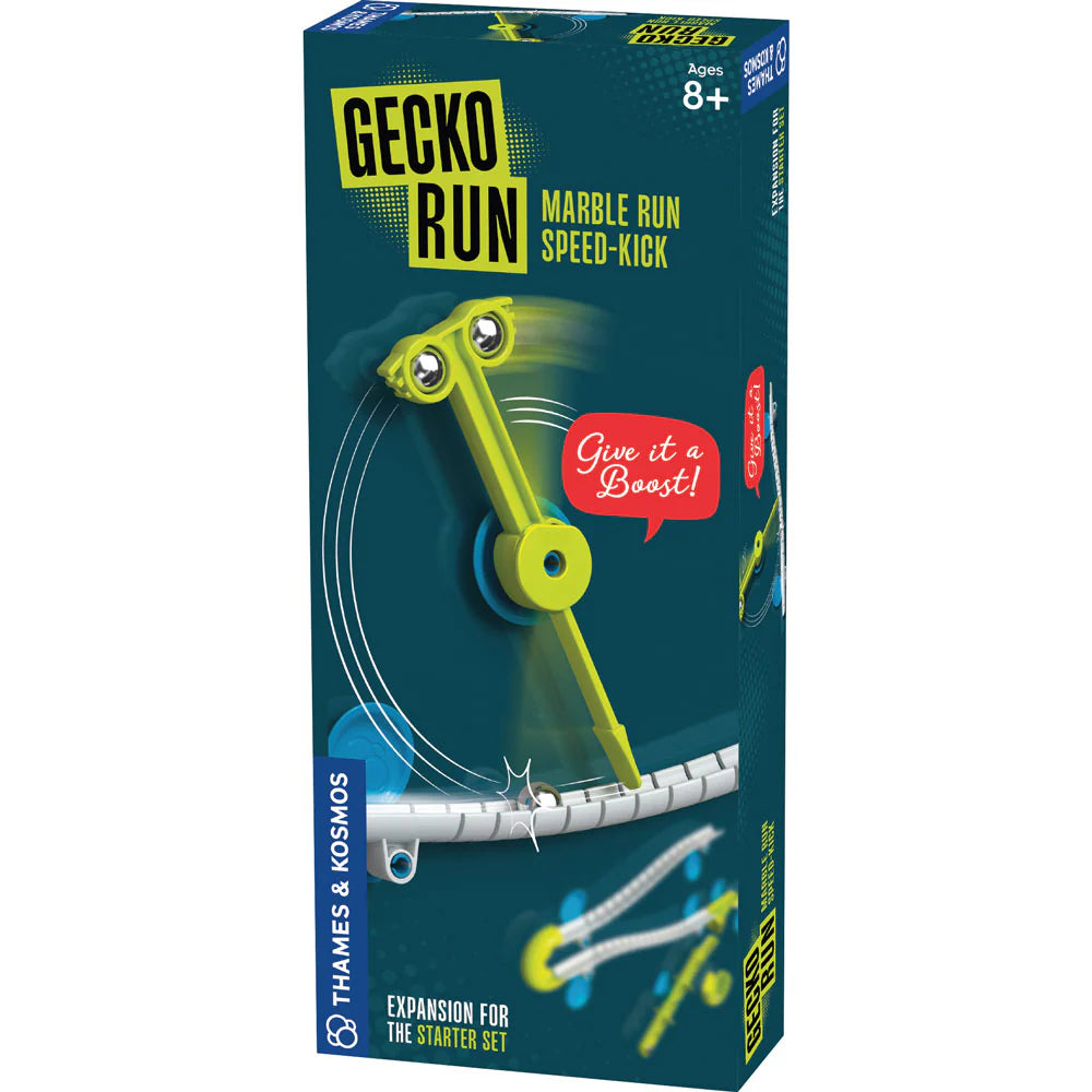 Gecko Run: Marble Run Speed-Kick Expansion Pack – Modern Natural Baby