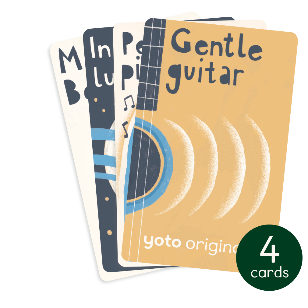 Yoto Mini Cards YOTO Sleepy Songs Pack – 4 Kids Musical Cards For Use ...