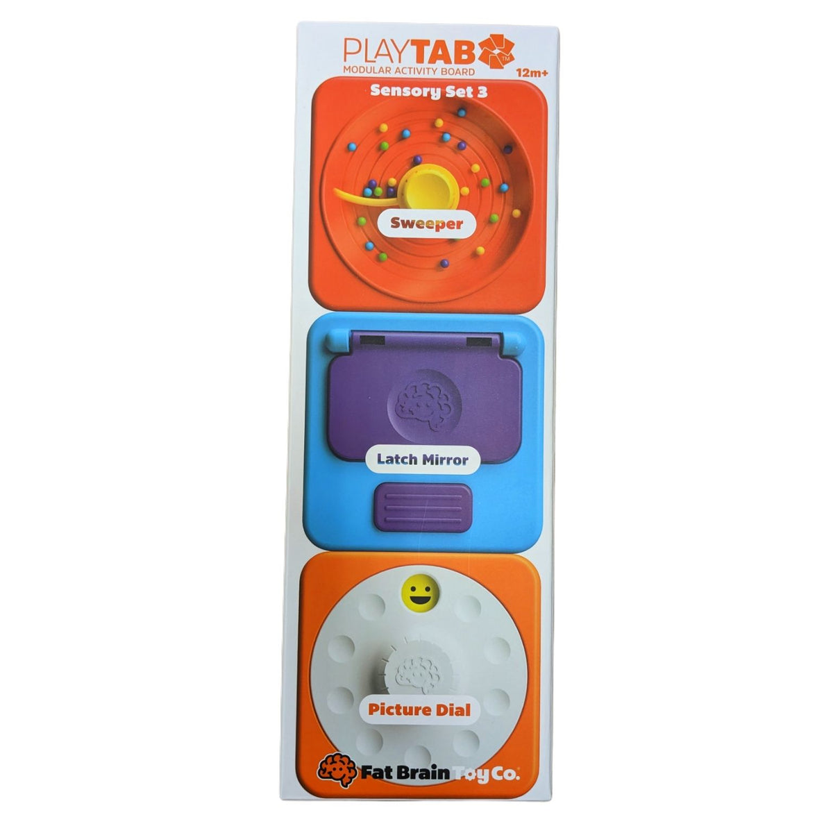 Fat Brain PlayTab Modular Tabs | Sensory Set 3 – Modern Natural Baby