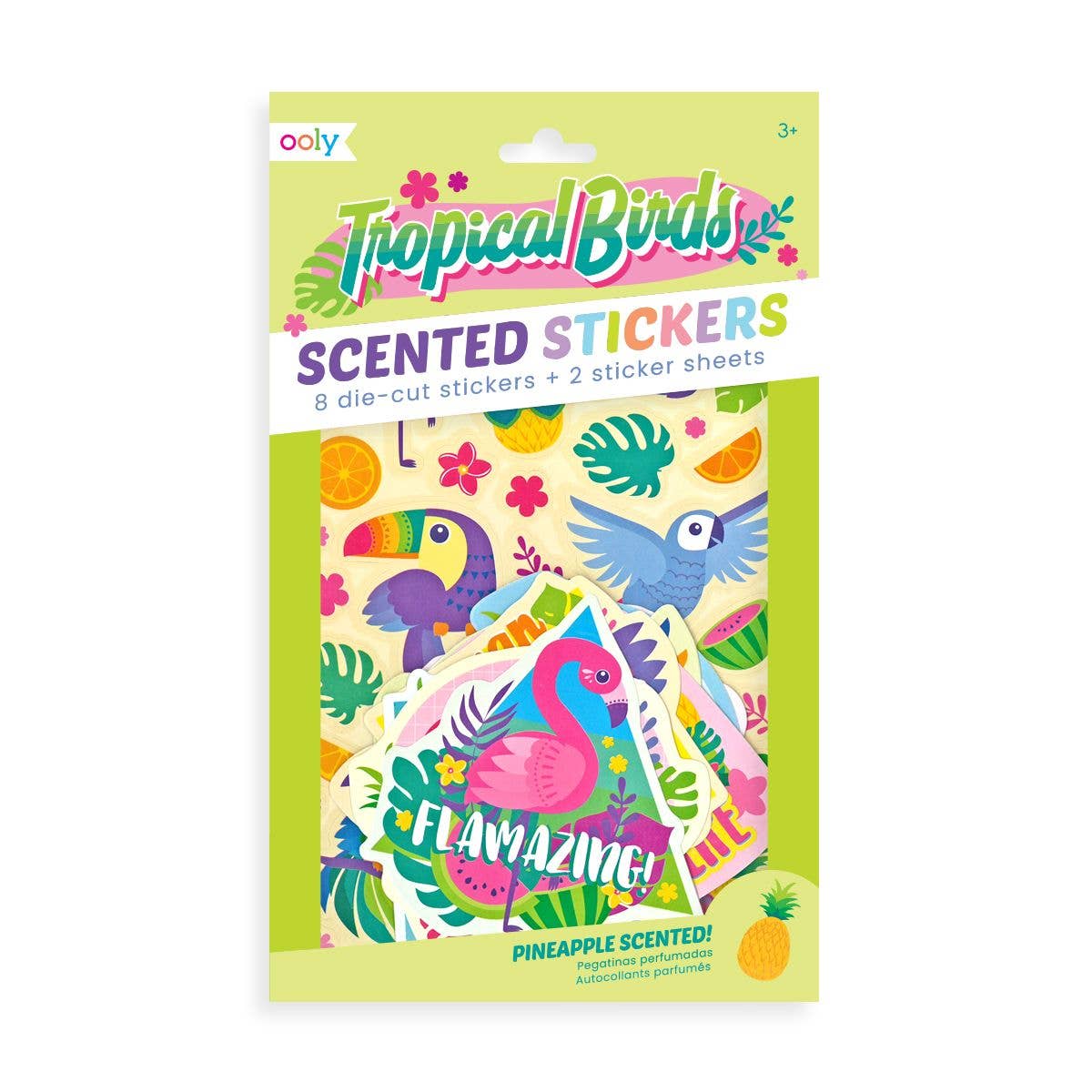 Ooly Scented Stickers | Tropical Birds – Modern Natural Baby