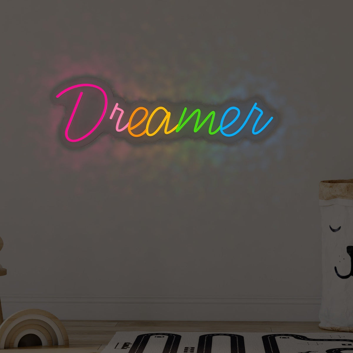 Sugar + Maple Neon Sign | Dreamer – Modern Natural Baby
