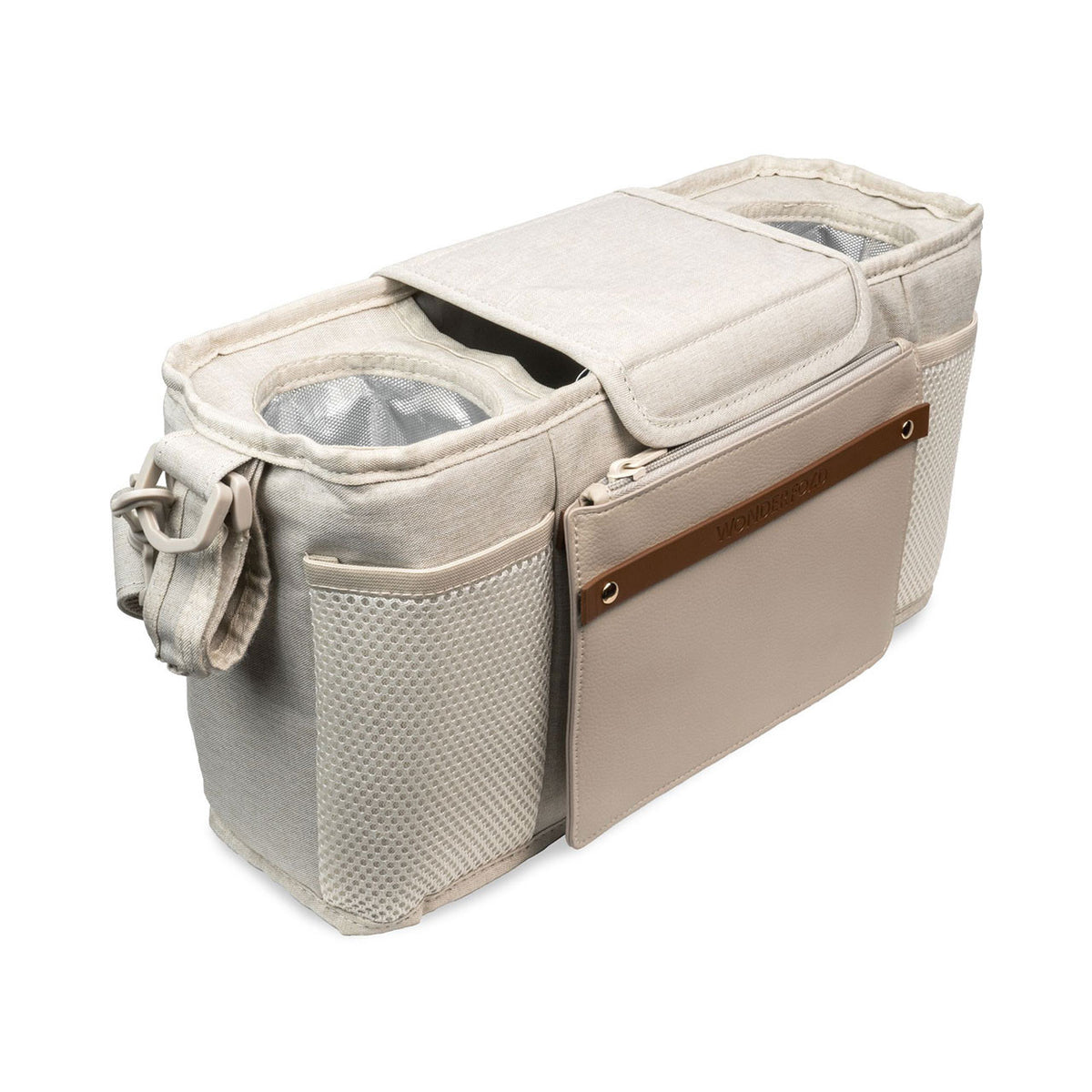 Wonderfold Parent Console W2 | Beige – Modern Natural Baby