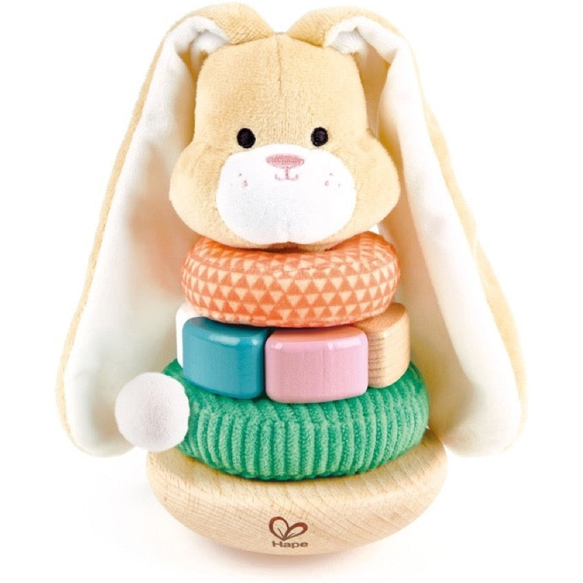 Hape Bunny Stacker – Modern Natural Baby