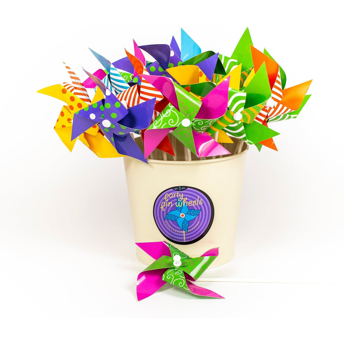 Jack Rabbit Creations Big Wheels Pinwheel – Modern Natural Baby